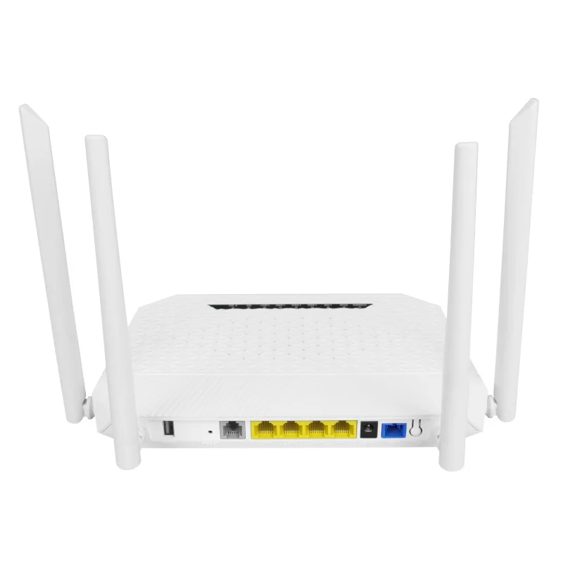 XPON ONU Dual Band 4GE+AC WIFI+POTS+USB,ONU,XPON ONU