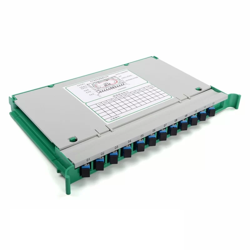 ODF Optical Distribution Frame 12 Core SC/UPC Coupler With Pigtail ...